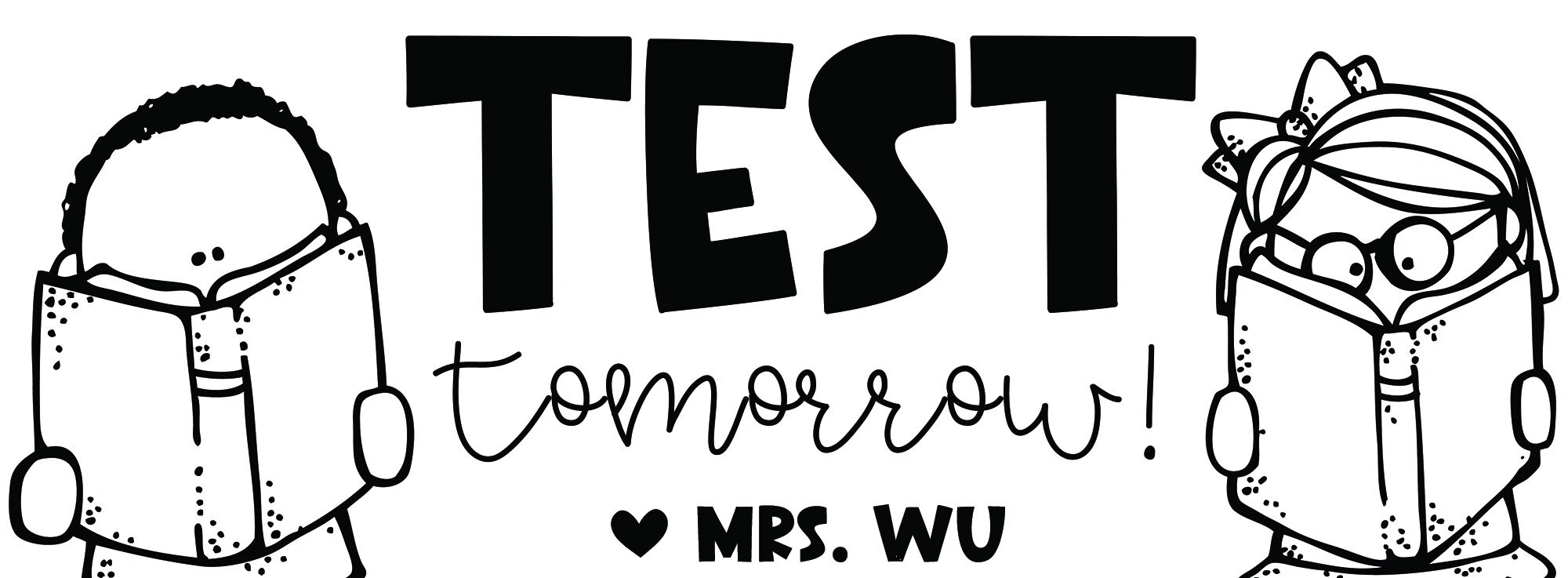 TEST Tomorrow Reminder Personalized Self-inking Teacher Stamp | Etsy