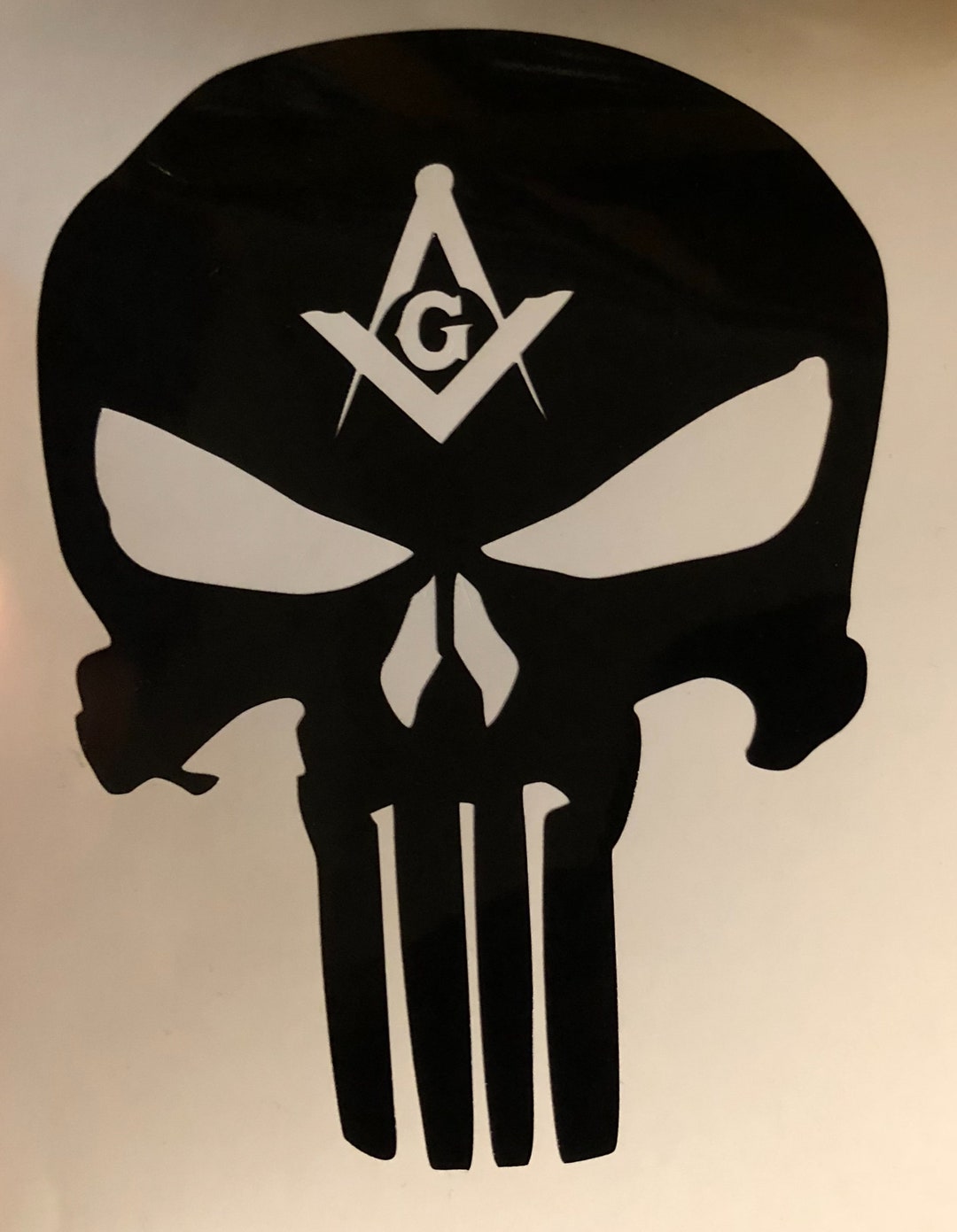 Masonic Skull Decal - Etsy
