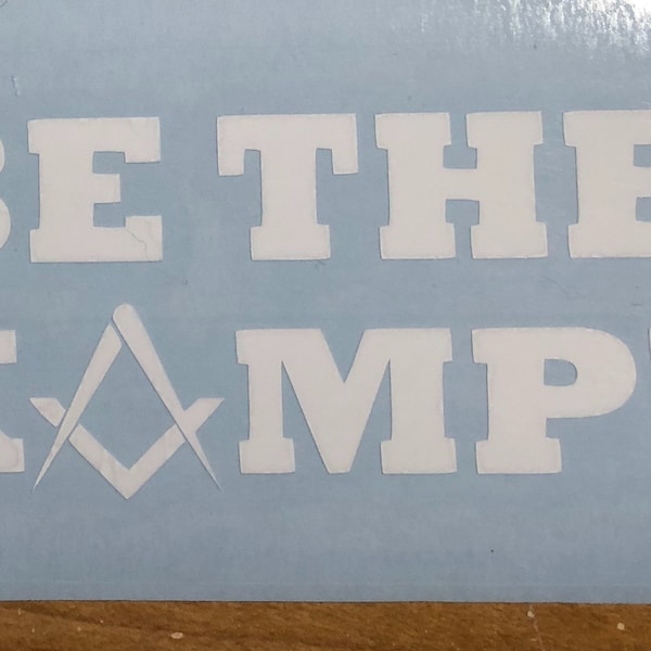 Red Masonic Car Decal - Etsy