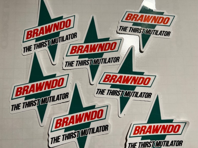 Brawndo Sticker - Inspired by the Movie Idiocracy - Etsy