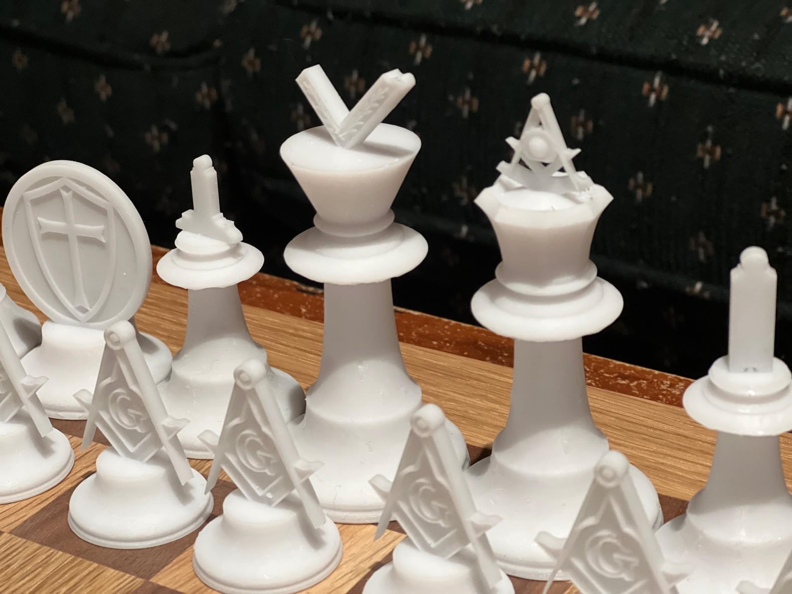 Masonic Chess Set - 3D Print File, Stl - Etsy