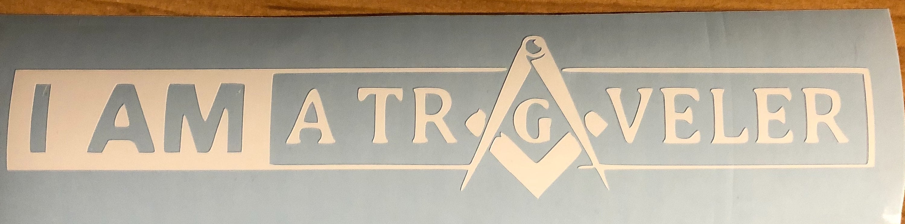 Masonic Traveller Decal - Etsy