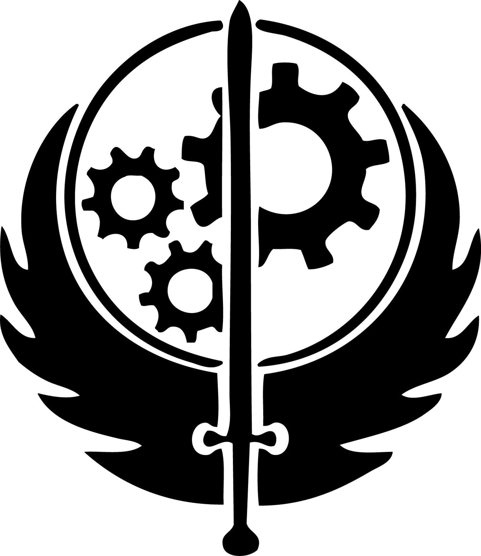 Brotherhood Of Steel Flag