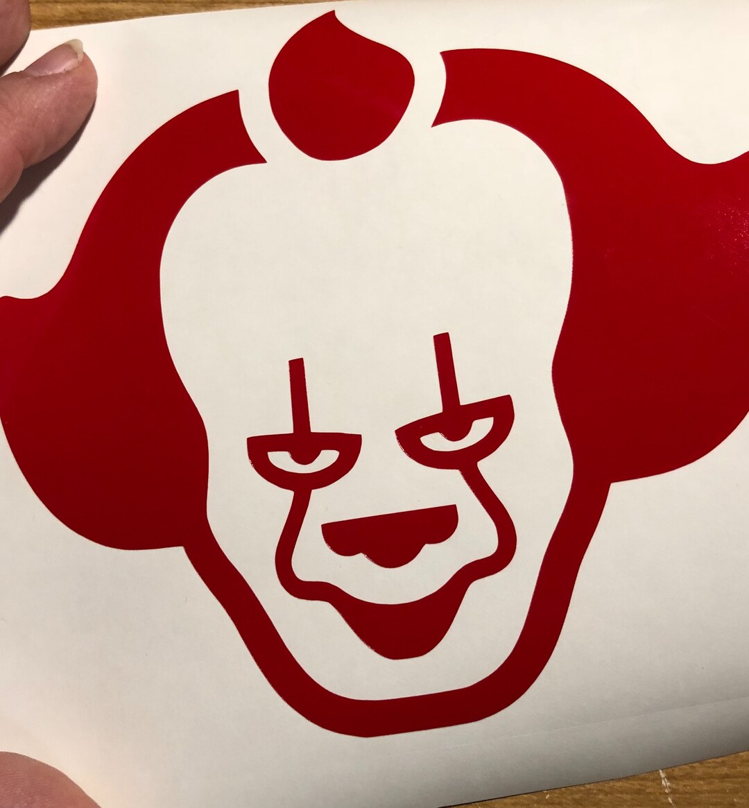 Pennywise IT Decal - Etsy