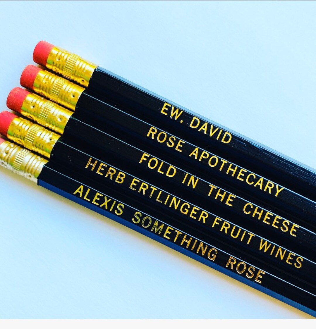 Ew, David Pencil Pack - Schitts Creek - Etsy
