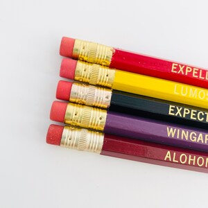 Wizard Spell Pencil Pack - Etsy