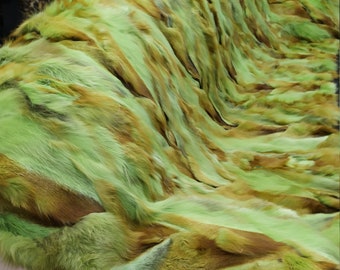 Luxury Real Canada Red Fox Fur Throw Blanket - Etsy