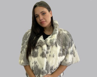 Rabbit Fur Cape - Etsy