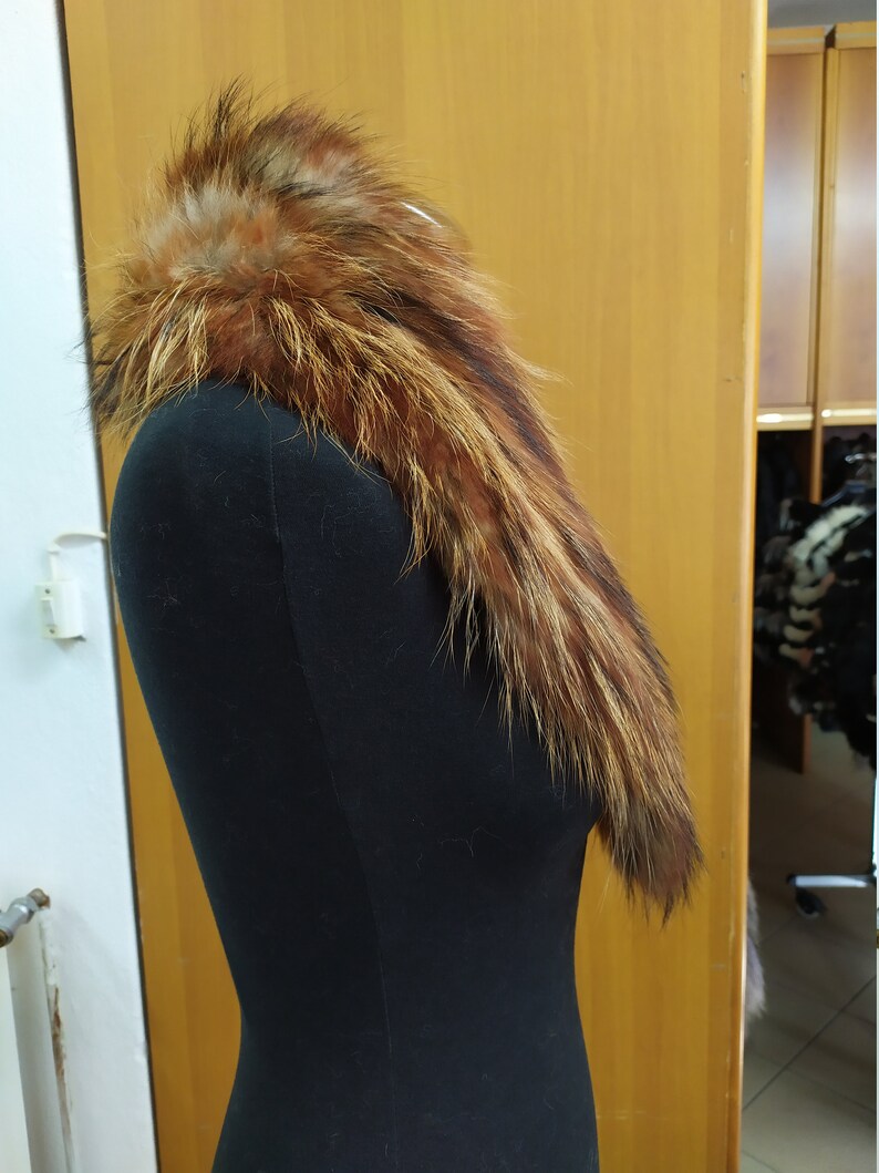 Finn Raccoon High Quality Fur Collar Kokali Color Coat Winter | Etsy