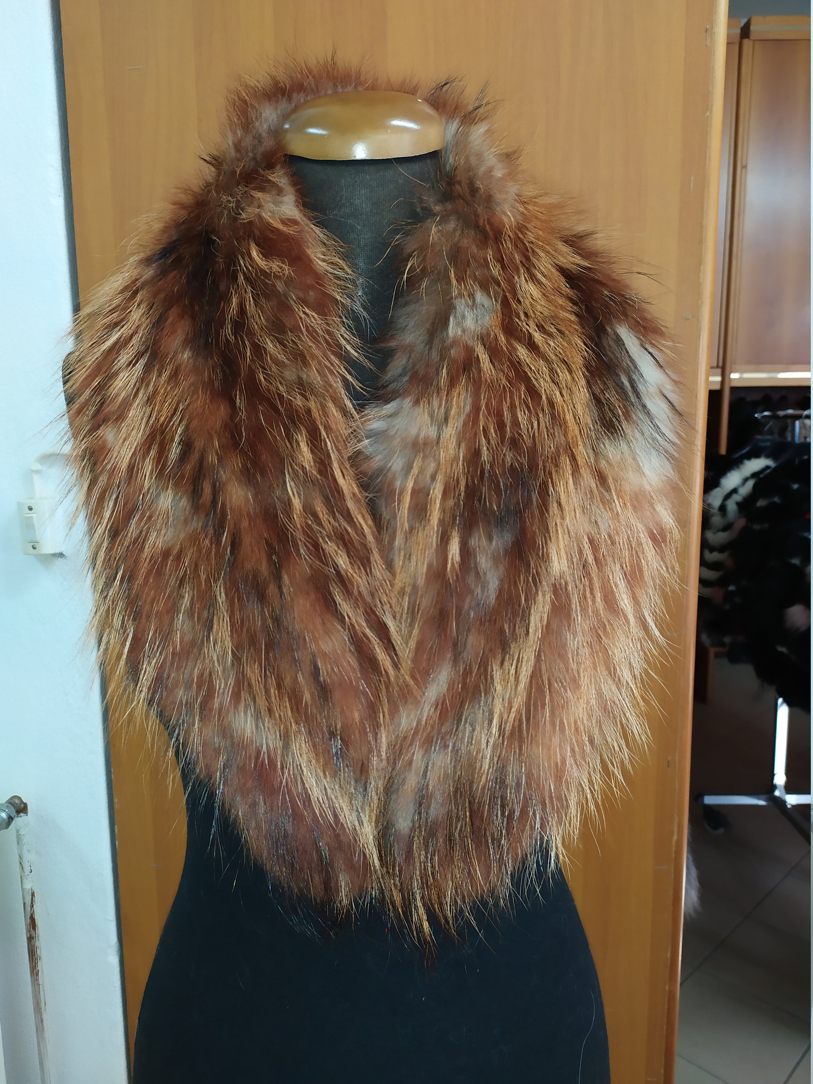 Finn Raccoon High Quality Fur Collar Kokali Color Coat Winter - Etsy