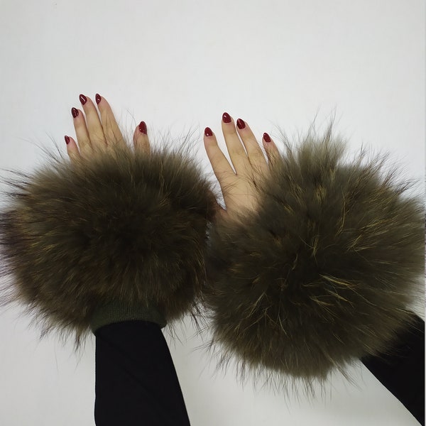 Fur Cuffs - Etsy