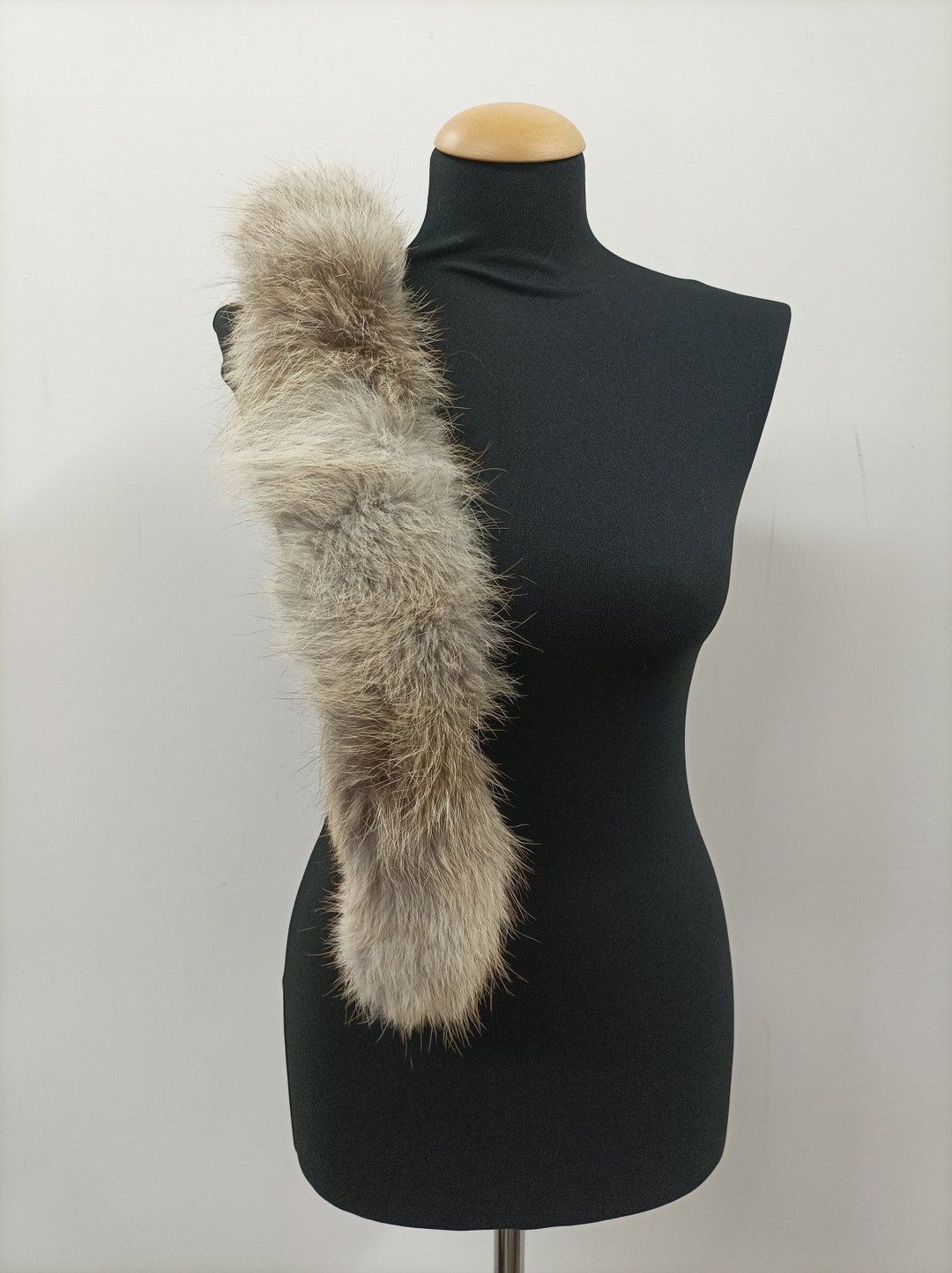 Fur Hood Trim, Real Fox Hood Trim, Fur Collar, Golden Color, Fox Fur ...