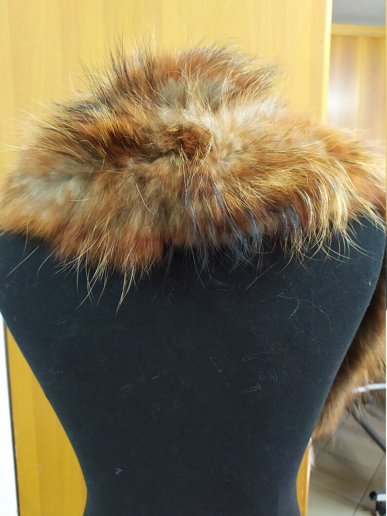 Finn Raccoon High Quality Fur Collar Kokali Color Coat Winter | Etsy