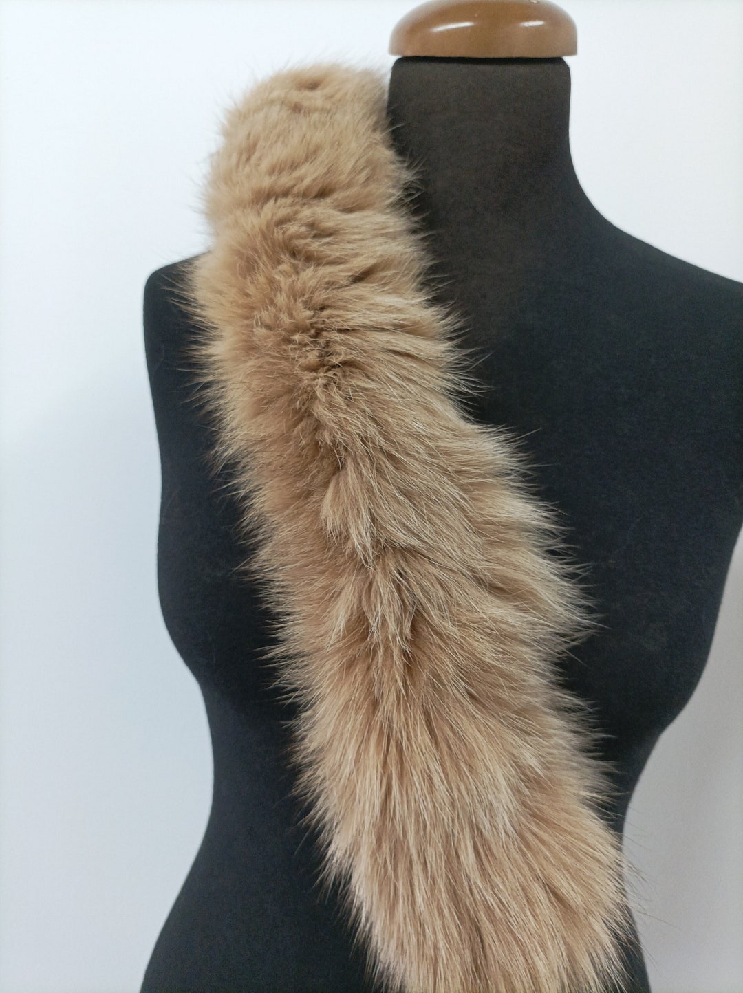 Fur Hood Trim Real Fox Hood Trim Fur Collar Fox Fur Hood - Etsy