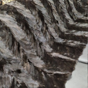 Real Mink Fur Blanket Throw Black Color, Home Warmer - Etsy