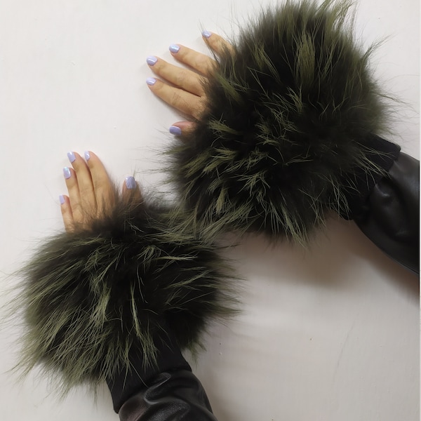 Fur Cuffs - Etsy