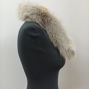 Fur Hood Trim, Real Fox Hood Trim, Fur Collar, Golden Color, Fox Fur ...