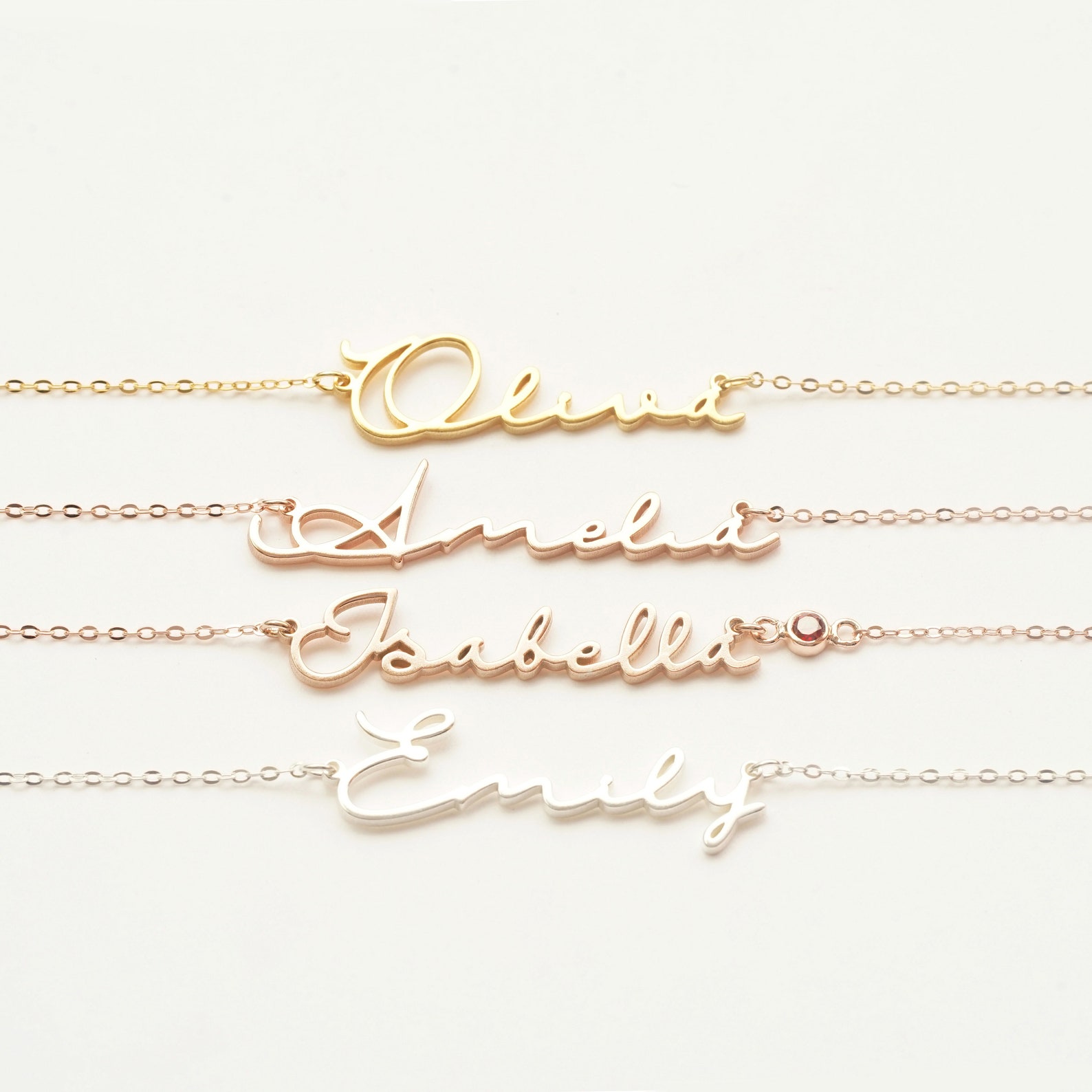 Personalized Nameplate Necklace Custom Name Necklace - Etsy
