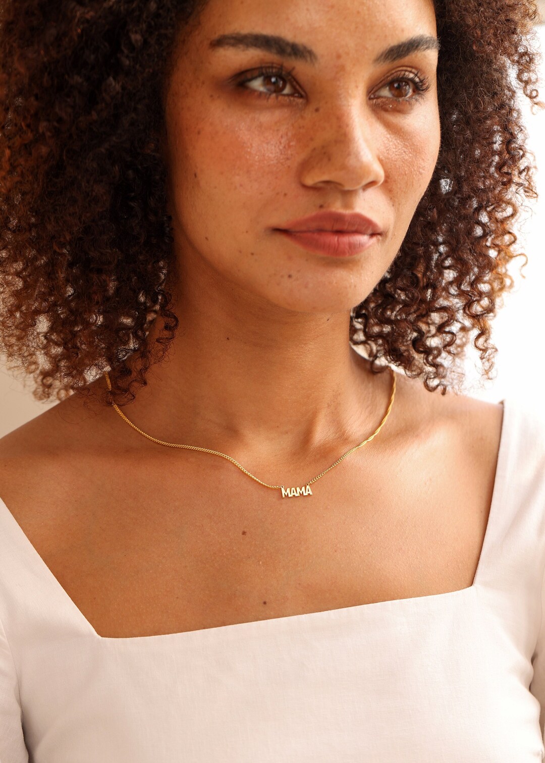 Custom Name Necklace With Curb Chain | My Name Necklace | Custom Made ...