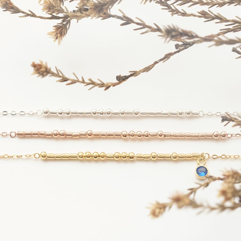 Morse Code Bracelet | Morse Code Jewelry | Best Friend Gifts | Secret ...