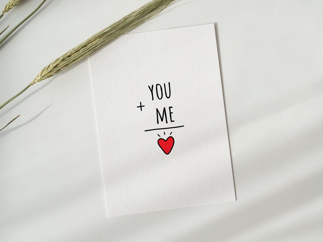Last Minute Anniversary Card for Her. Instant Download Valentine's Card ...