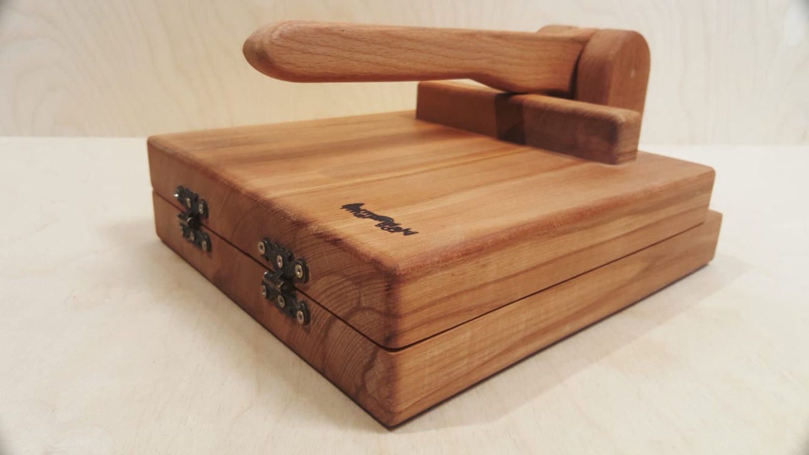 Wooden Tortilla Press, Wooden Kitchen Gadget, Wood Kitchen Accessory ...