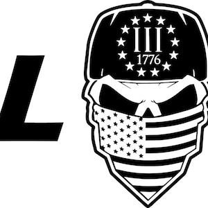 Hell RZR Skull Vinyl Decal - Oracle 651 Font - Etsy