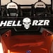 Hell RZR Skull Vinyl Decal - Oracle 651 Font - Etsy
