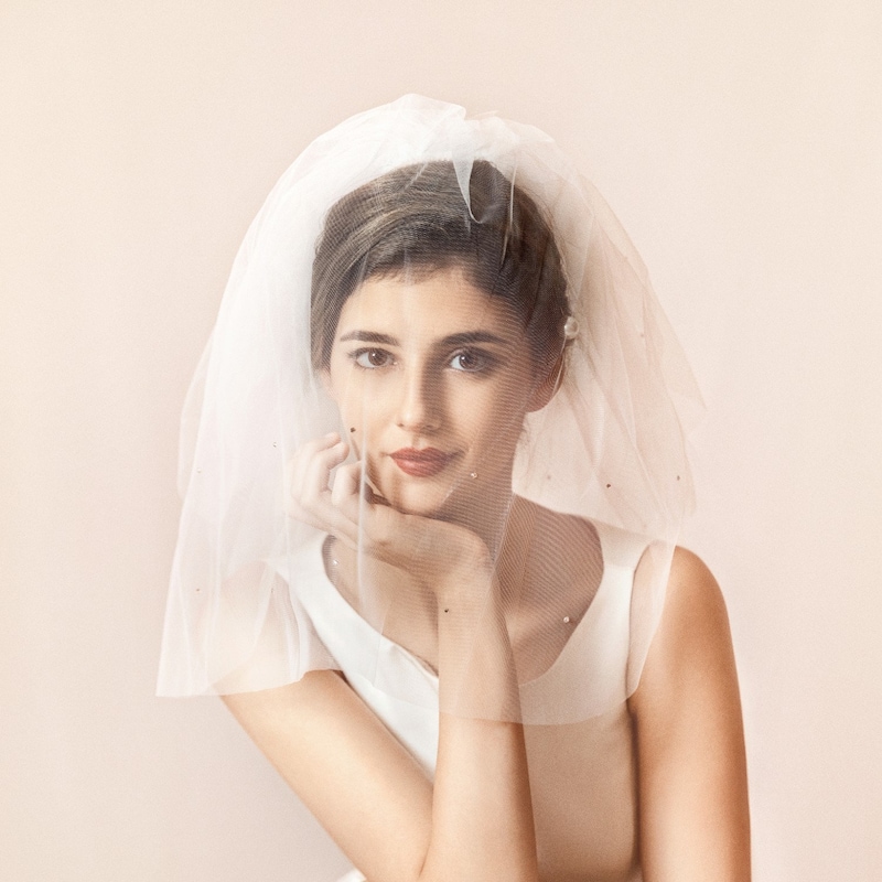 Short Wedding Veil - Etsy