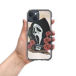 SCREAM Ghostface whats Your Favourite Scary Movie iPhone Case Slasher ...