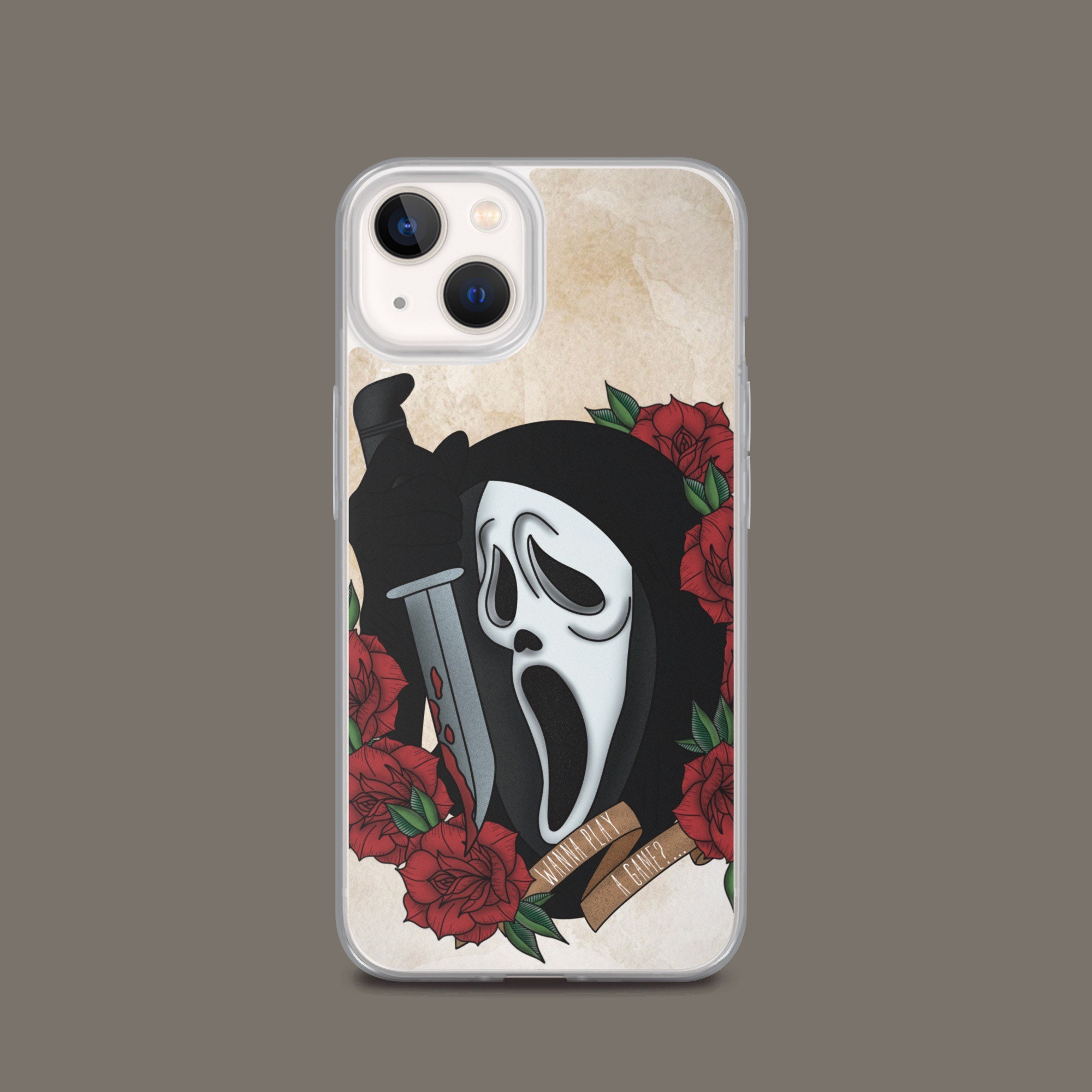Scream Ghostface wanna Play a Game Iphone Case - Etsy