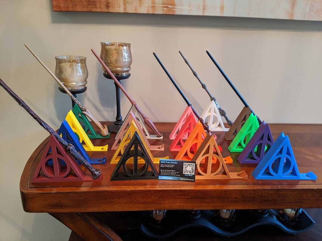 3D Printed Wand Stand Wand Display Wand Holder Several Colors Available ...