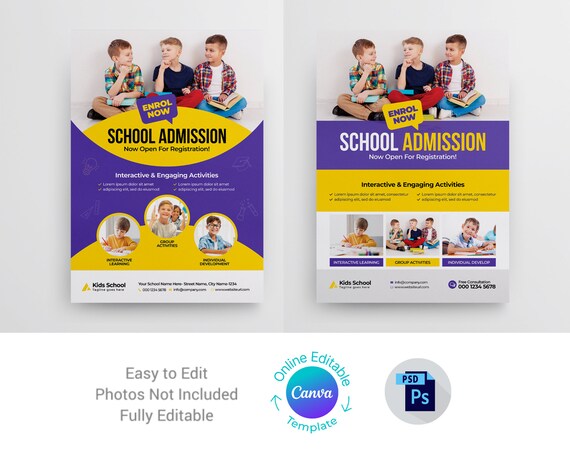 Education Flyers Design Templates