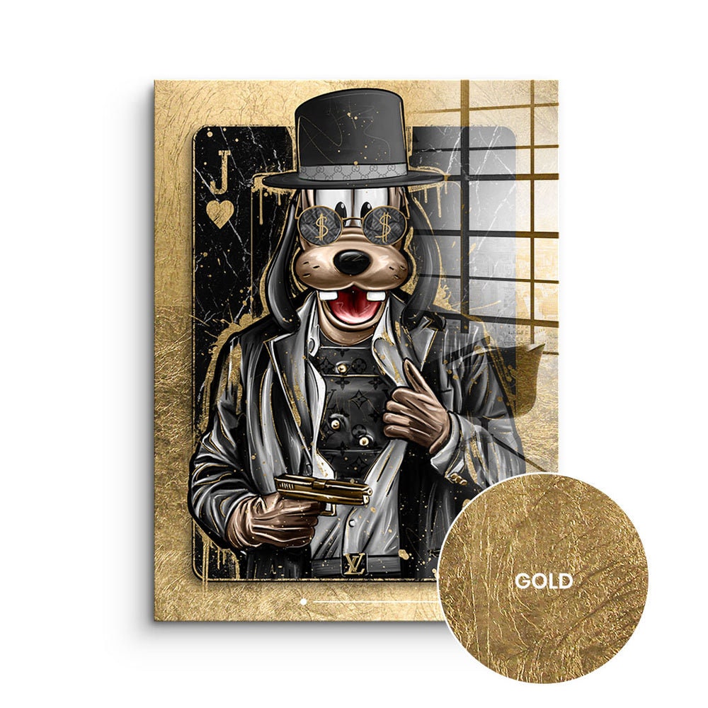 Gangster Goofy Drawing