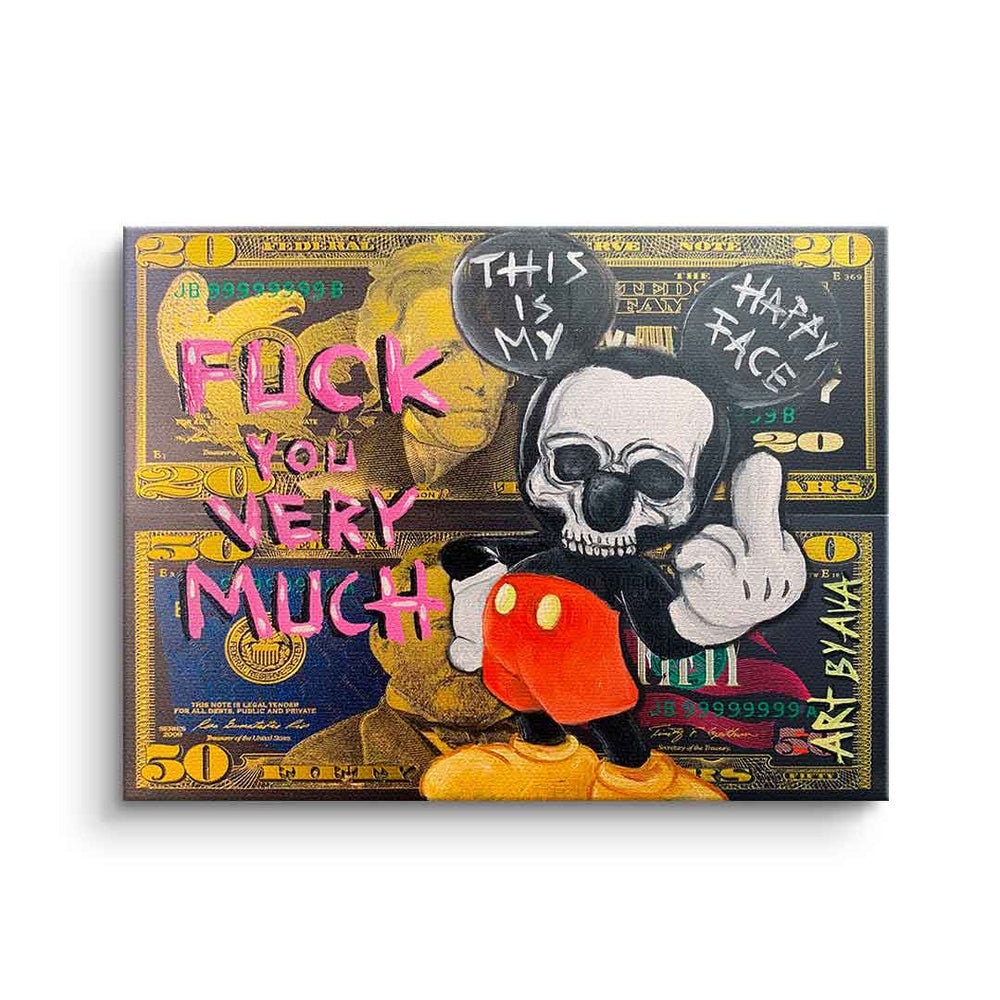 Mickey Mouse Swag Face