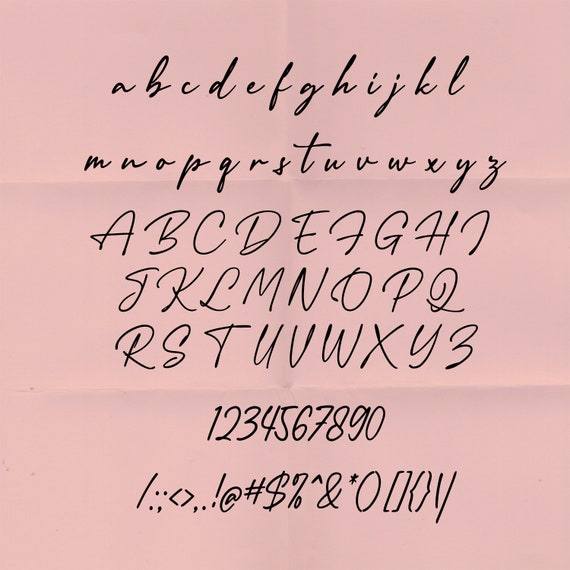 Tipografia Manuscrita Tumblr IS Alpha