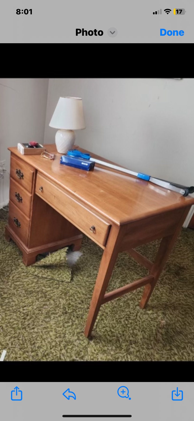 Reimagined Refurbished Desk and Chair Office Bedroom - Etsy