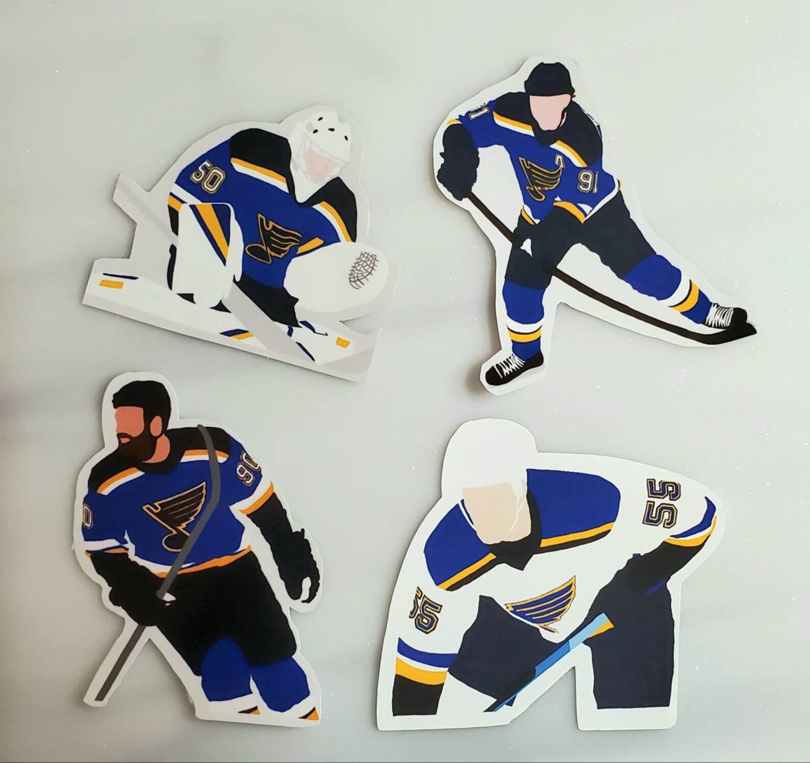 Blues Player Sticker Bundle - Etsy
