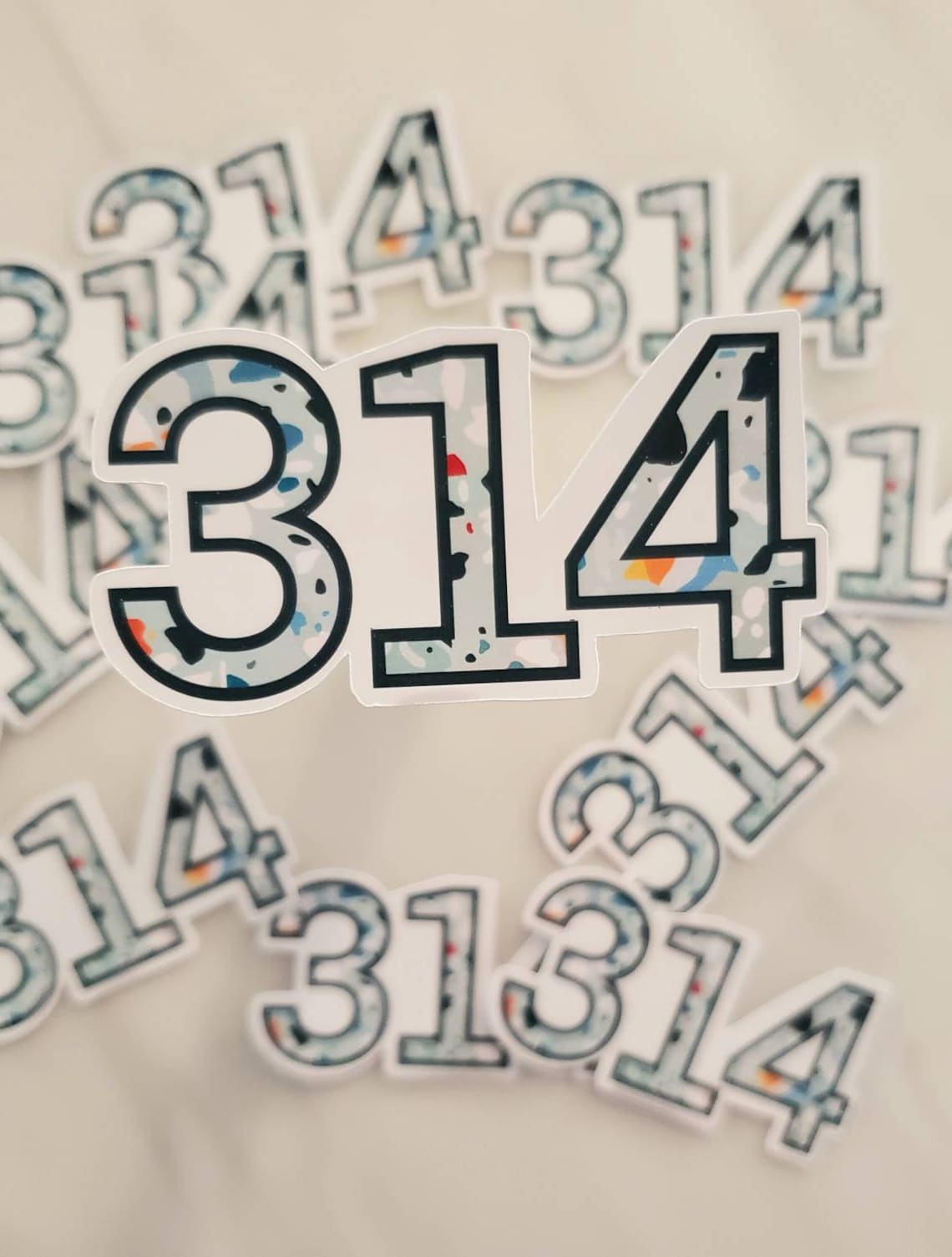 314 Area Code Sticker - Etsy