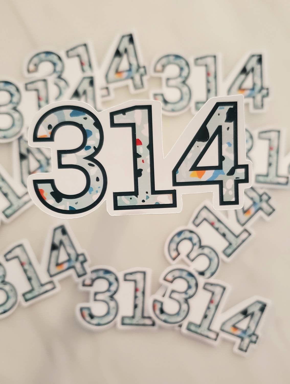 314 Area Code Sticker - Etsy