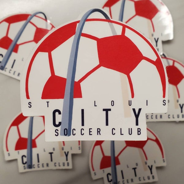 St Louis City Soccer Club Sticker - Etsy