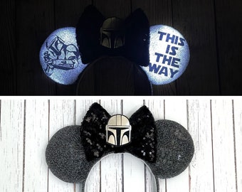 Mickey Ears Grogu - Etsy