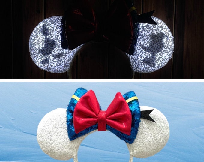 Donald Duck Ears, Donald Ears, Disney Ears, Daisy Duck Ears, Mickey ...