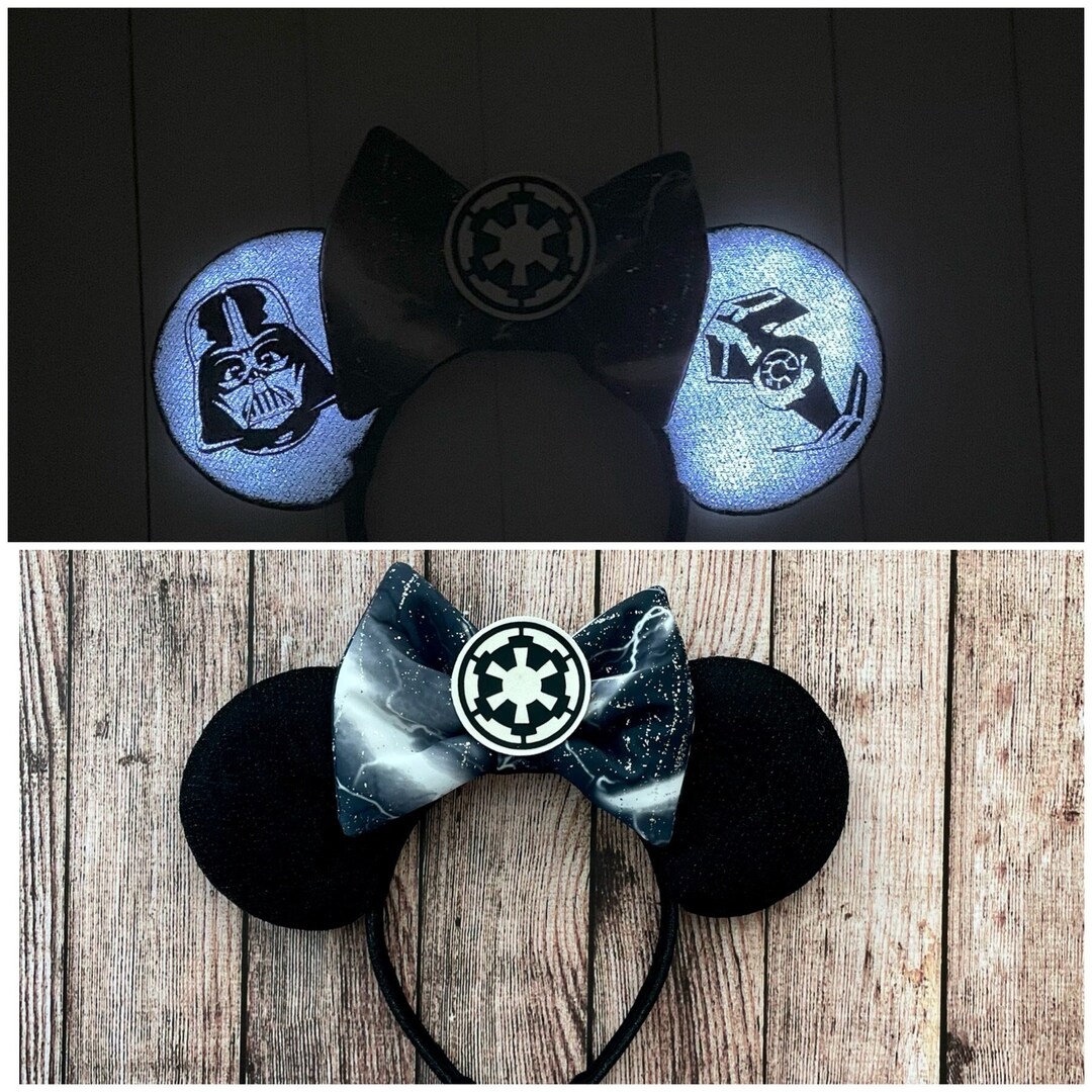 Star Wars Ears Darth Vader Ears Mickey Ears Minnie Ears - Etsy
