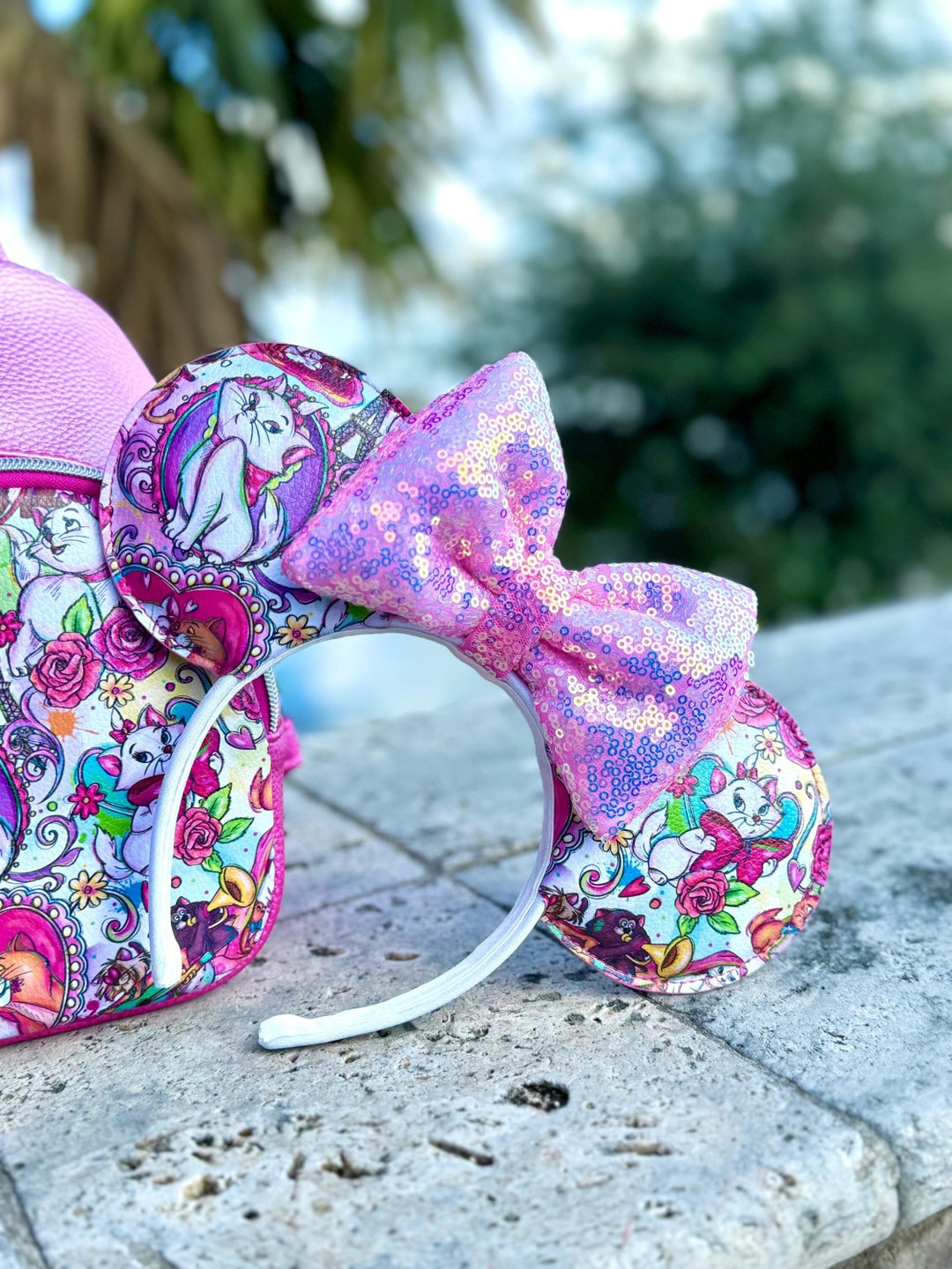 Marie Inspired Sling Bag, Aristocats Gifts, Disney Backpack, Disney ...