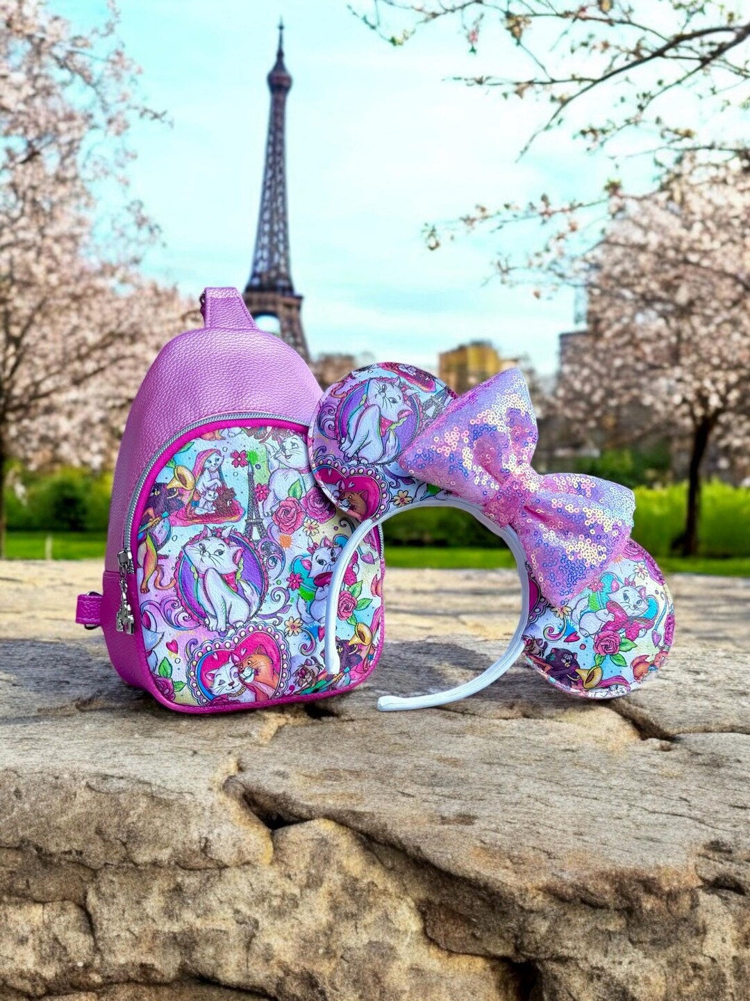 Marie Inspired Sling Bag, Aristocats Gifts, Disney Backpack, Disney ...