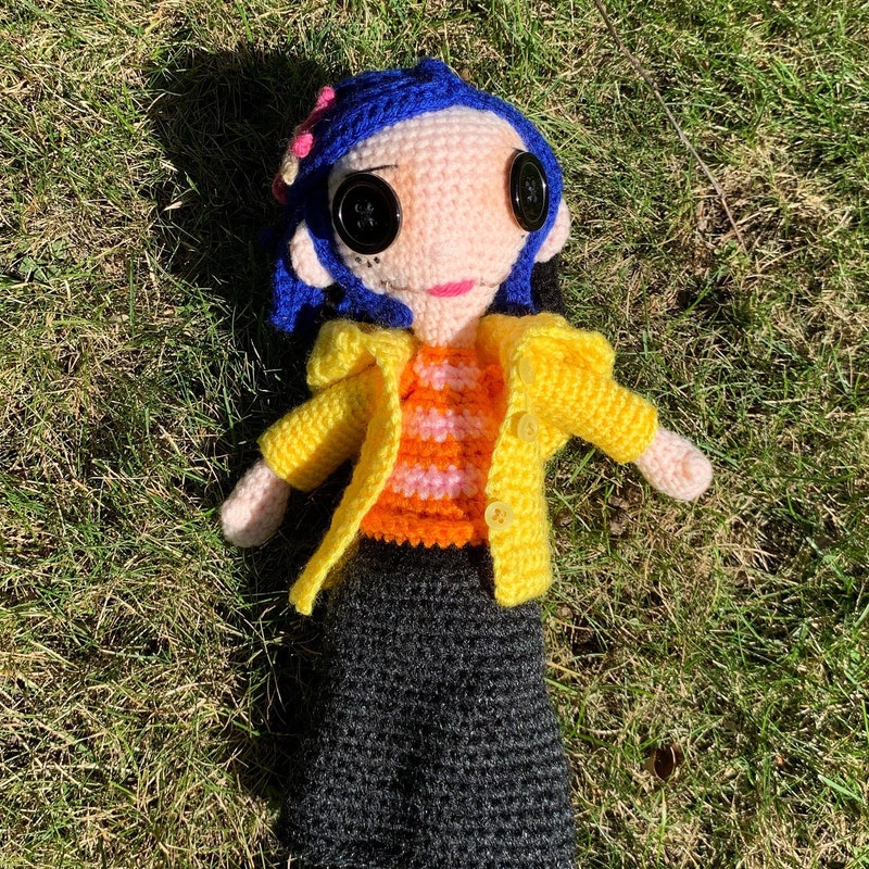 Button Doll - Etsy
