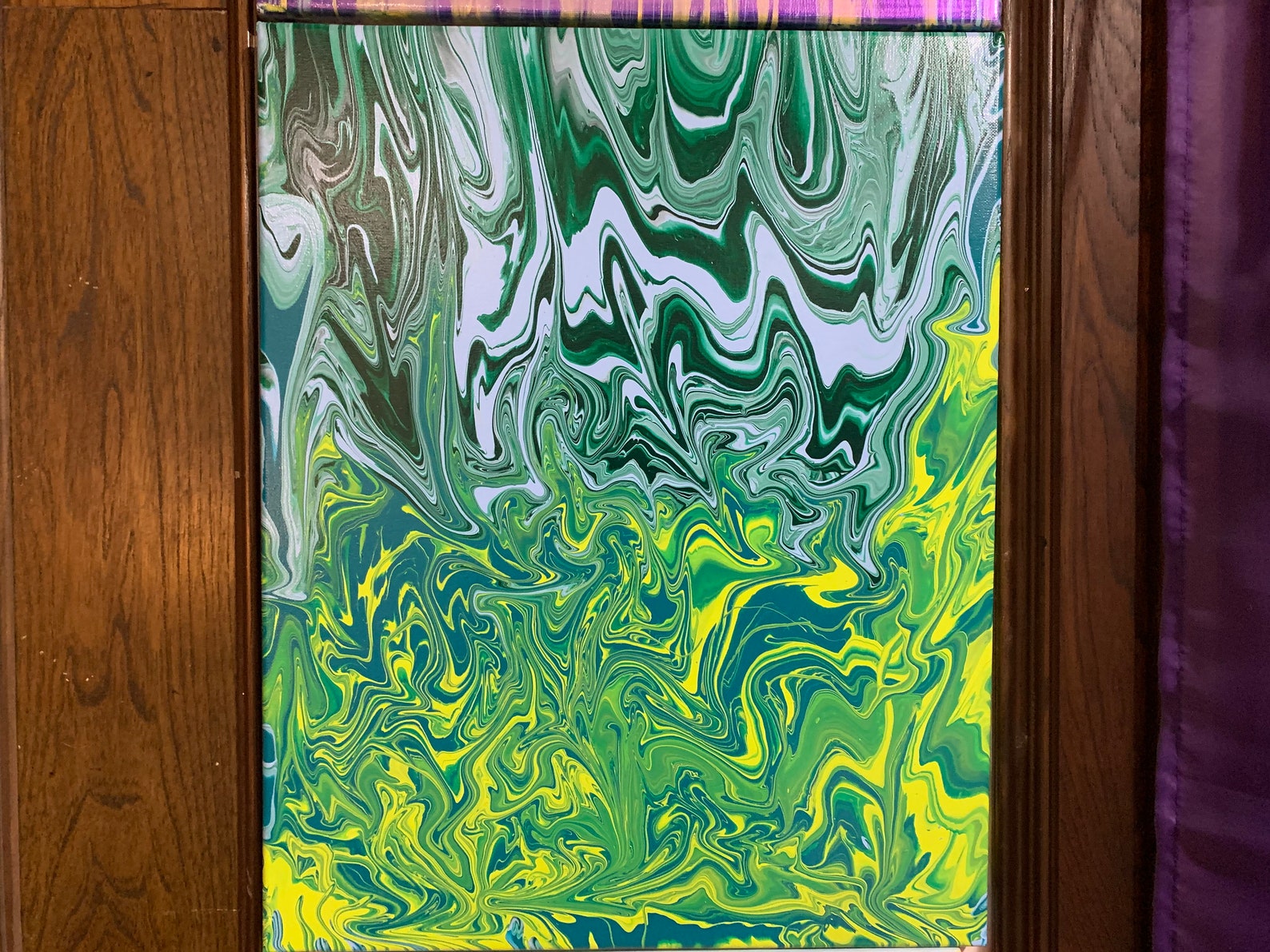 Neon Drip Painting - Etsy