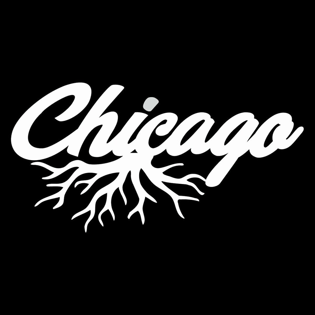 Chicago Roots Hometown Decal White Choose Size - Etsy