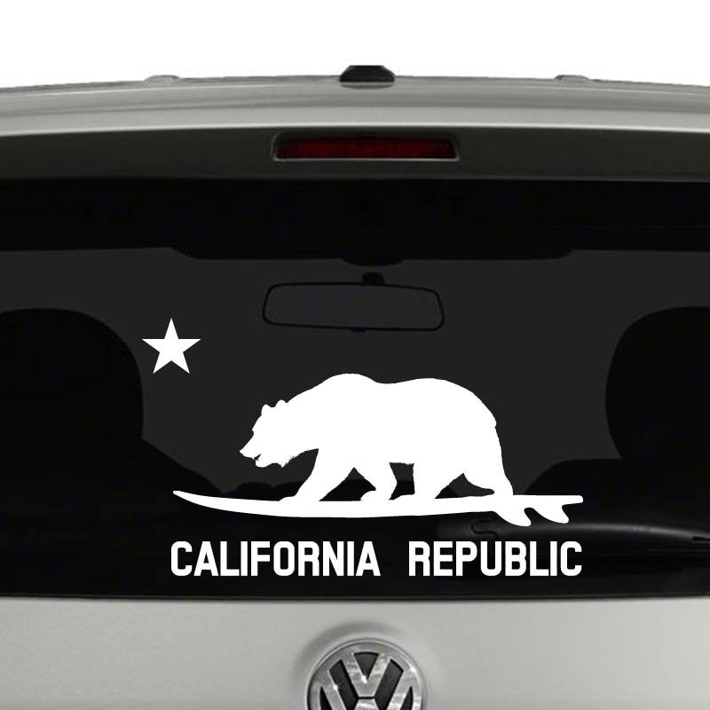 California Car Decal - Etsy